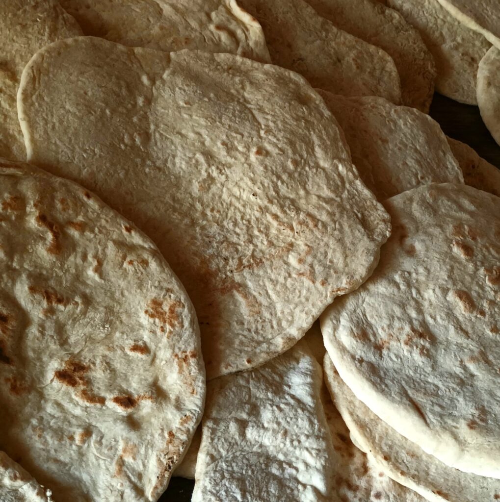 Pain libanais - recette maison - Mounë